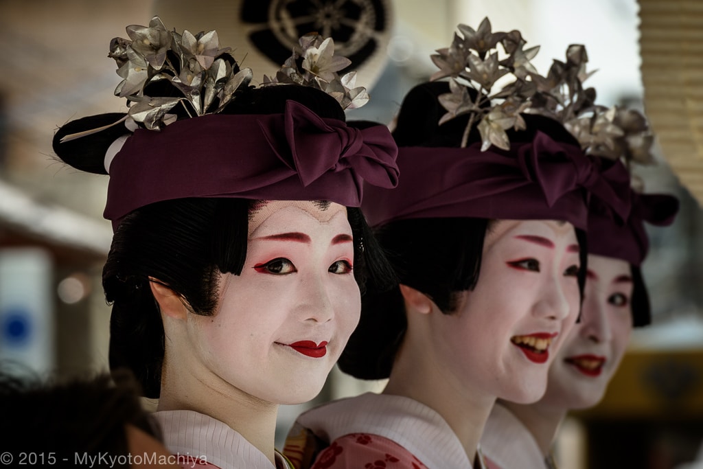 Hanagasa Flower Hat Procession - My Kyoto Machiya